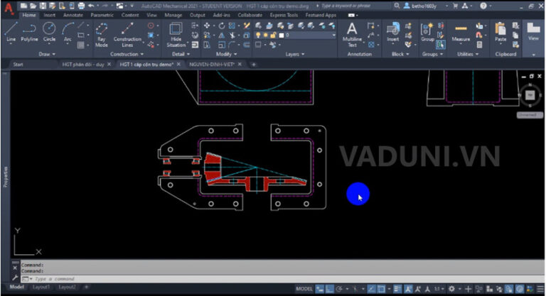 Parametric Tools trong AutoCAD là gì? - Vaduni.vn